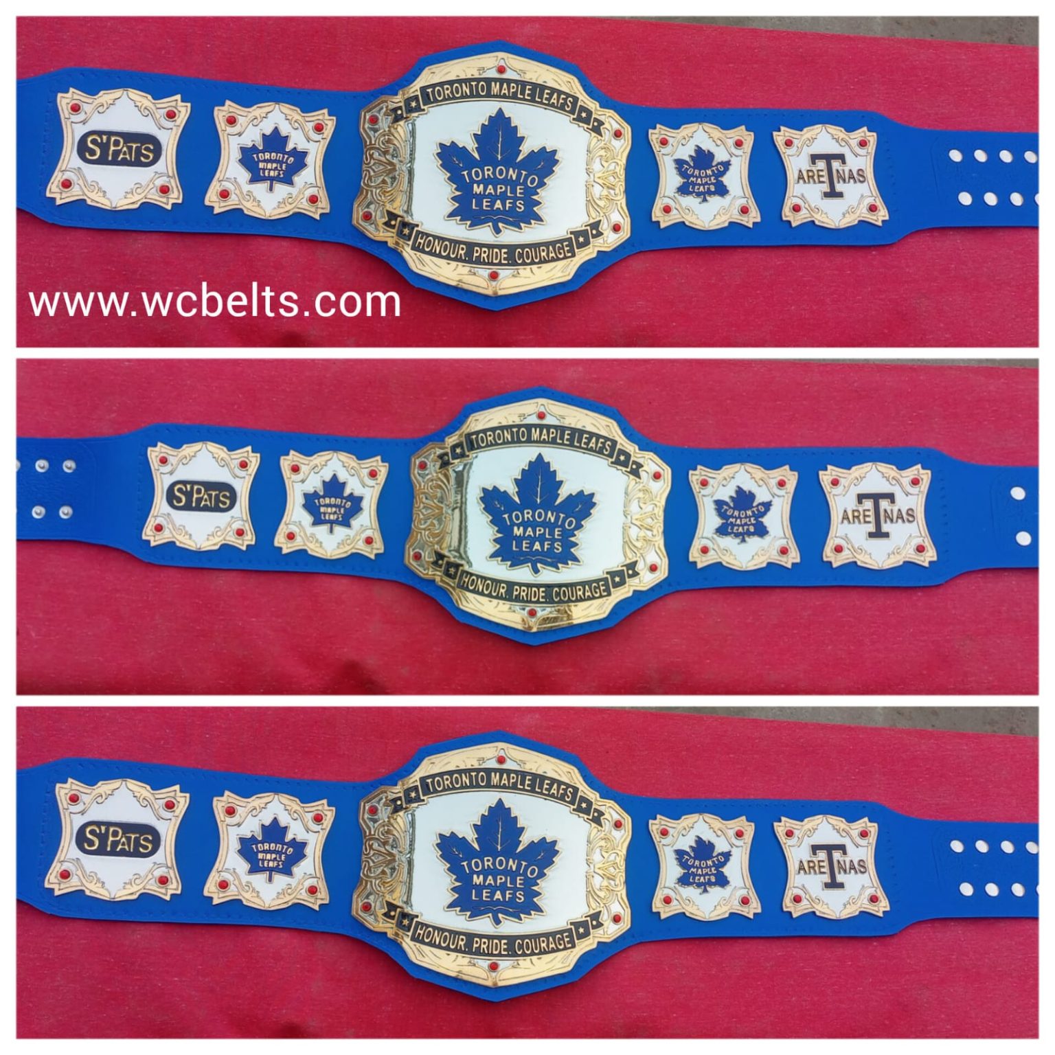 Toronto Maple Leafs wrestling Championship belt Kazuo Okamur Canada ...