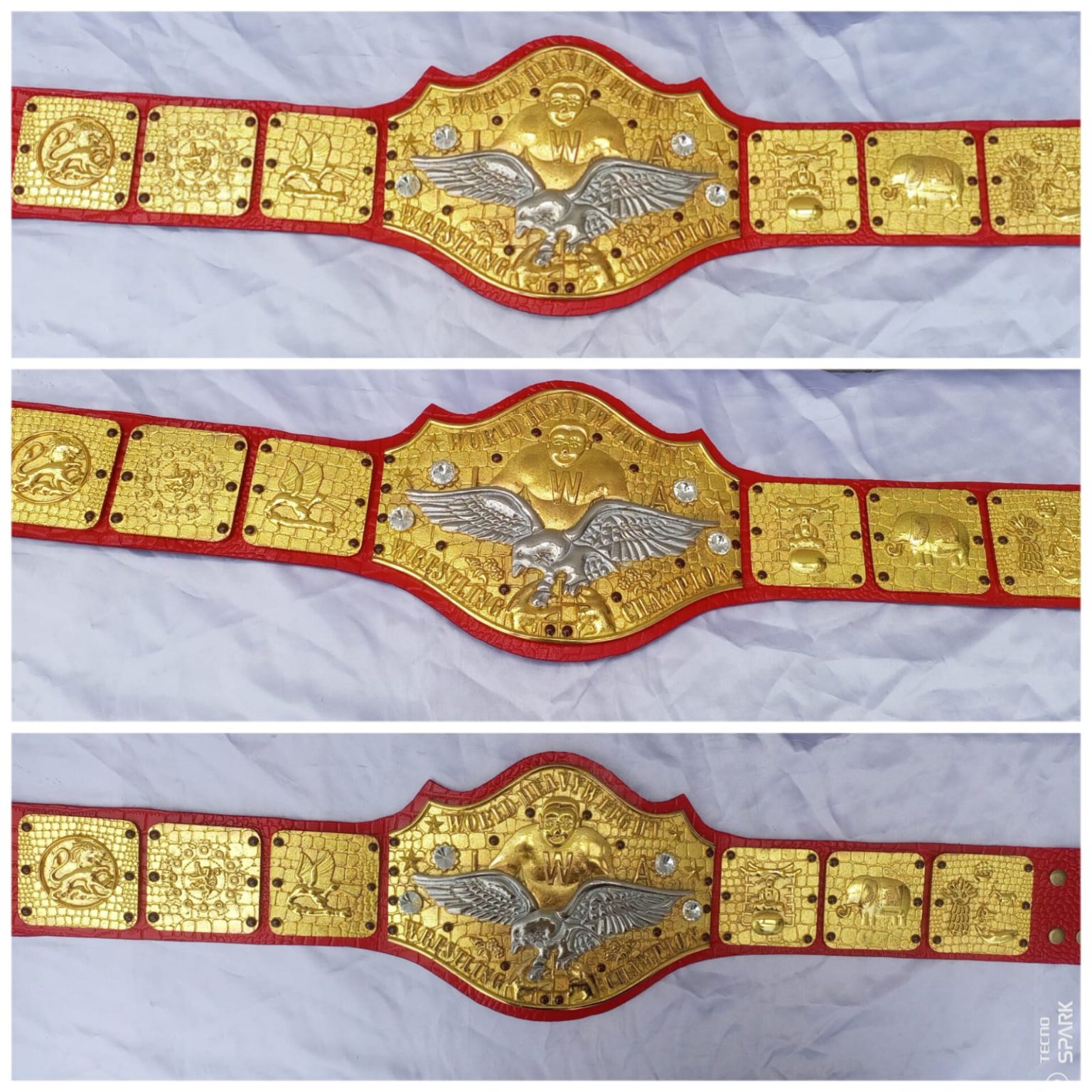 IWA Superstar Billy Graham World Heavyweight Wrestling Champion belt ...