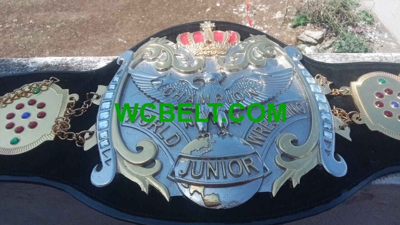 NWA International World Junior Jr Heavyweight Wrestling Champion Belt ...