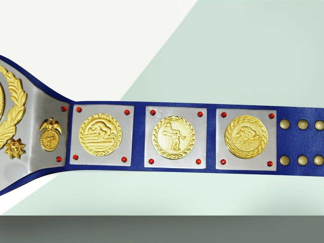 WWWF '82 Tag Team Championship Belt – World Championship Belts