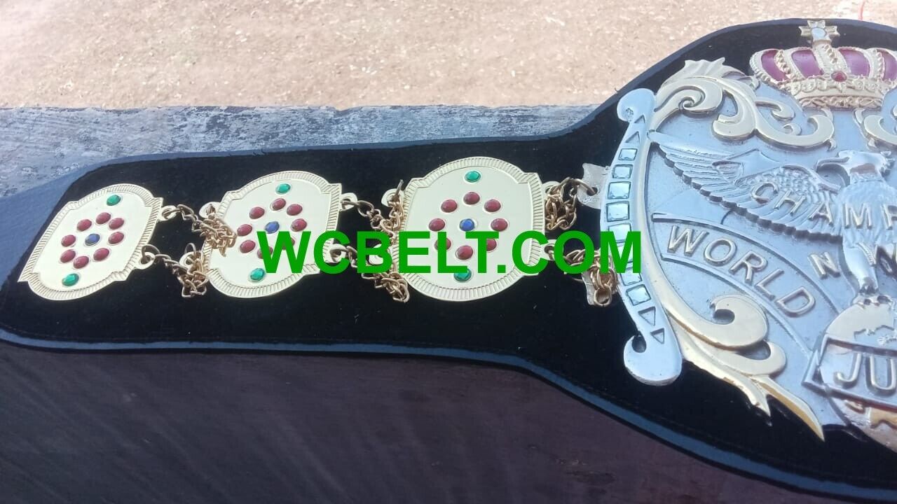 NWA International World Junior Jr Heavyweight Wrestling Champion Belt ...