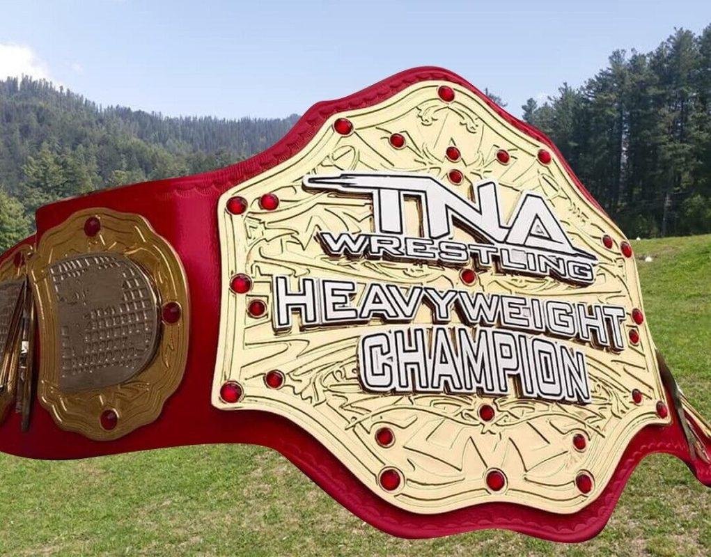 TNA World Heavyweight Wrestling Championship Belt Impact Champion Moose ...