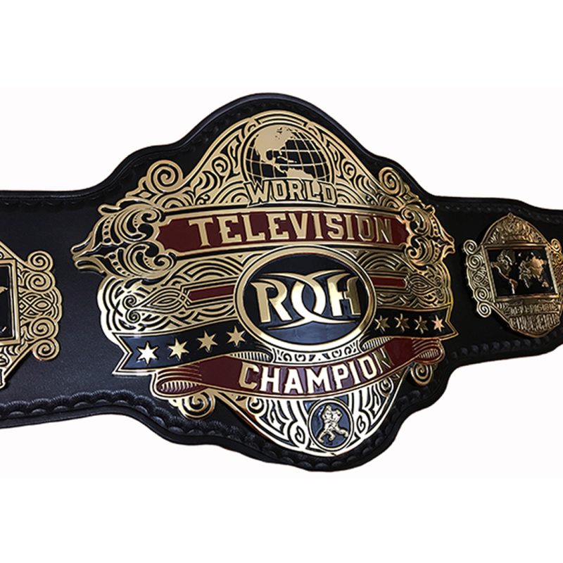 ROH RING OF HONOR WORLD TELEVISION WRESTLING CHAMPIONSHIP TITLE BELT ...