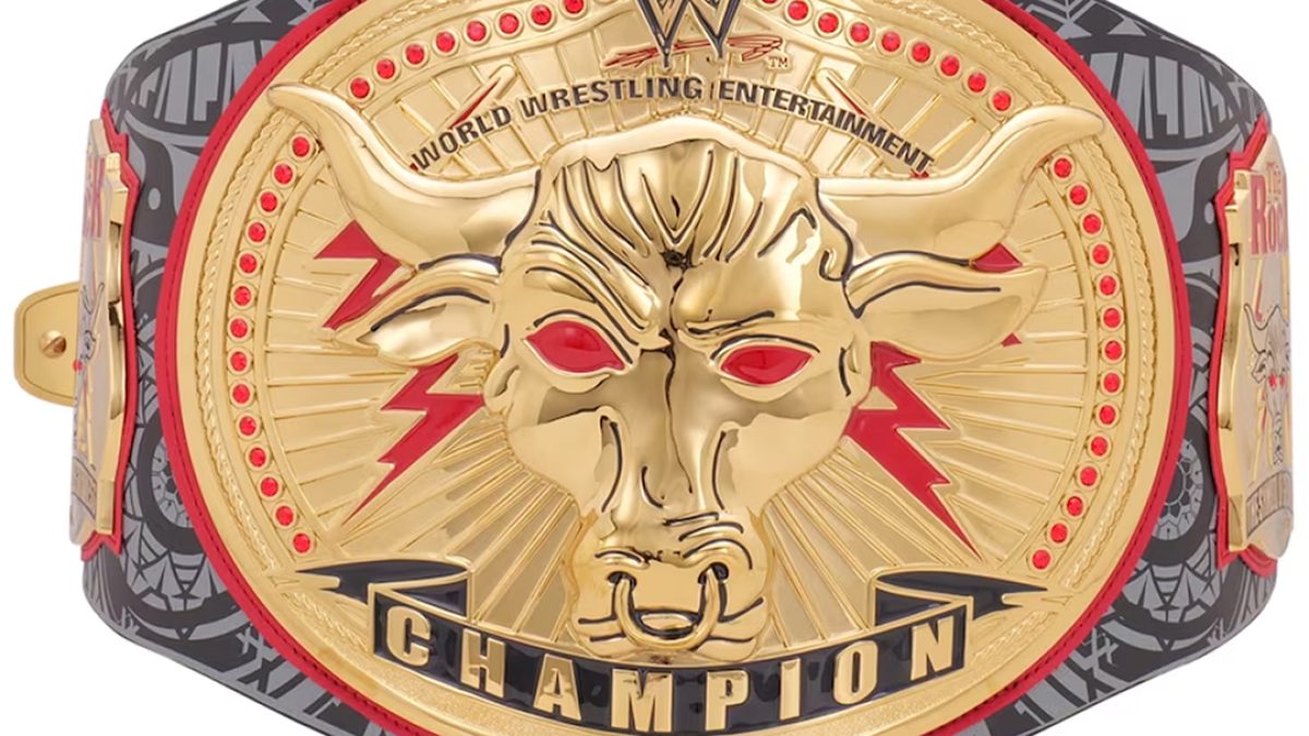 The Rock Wwe Championship Belt