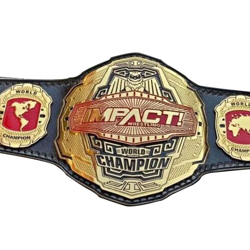 TNA IMPACT WRESTLING CHAMPIONSHIP TITLE BELT REPLICA - WC BELTS