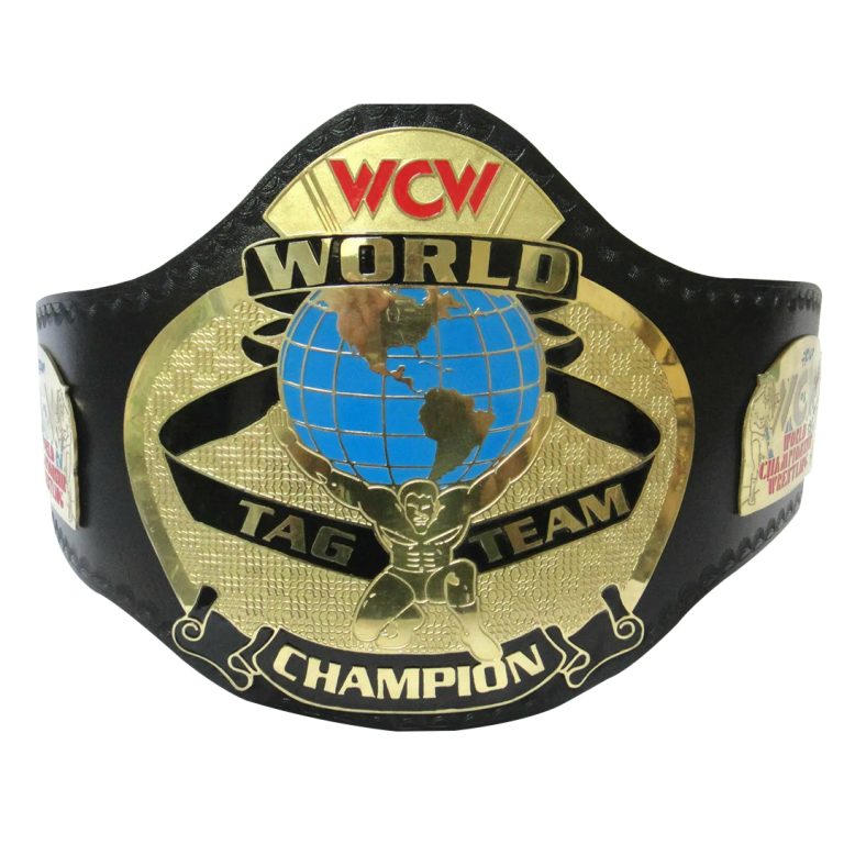 WCW WORLD TAG TEAM WRESTLING CHAMPIONSHIP BELT REPLICA - WC BELTS