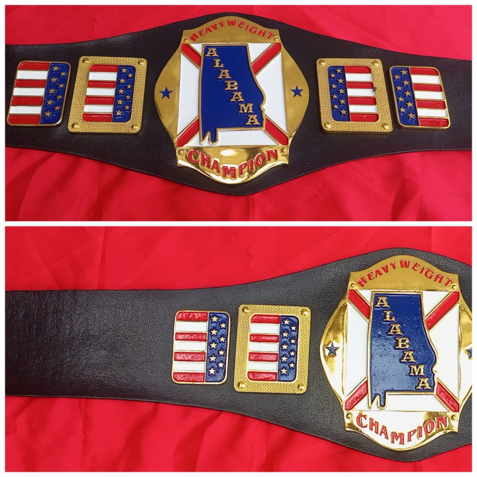 NWA Alabama Heavyweight Championship Belt Jan Madrid Don Field Dick ...
