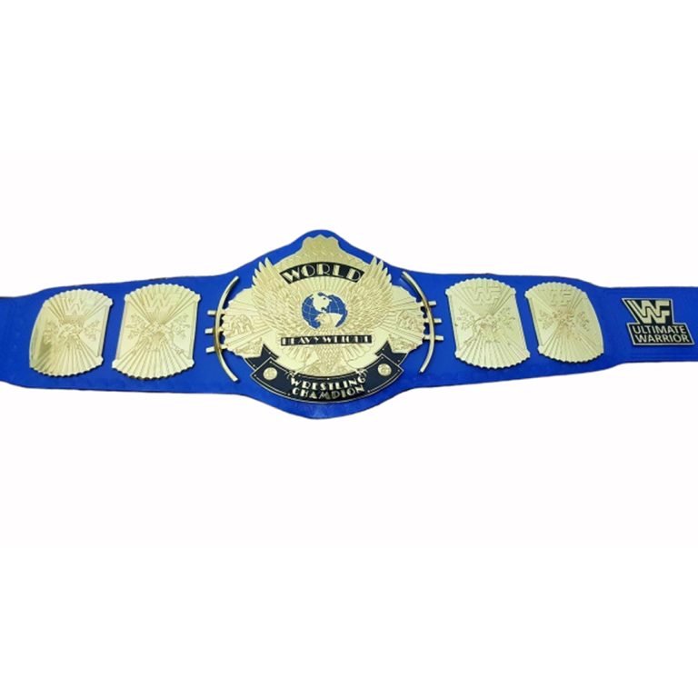 WWF Classic Gold Winged Eagle Wrestling Championship Belt